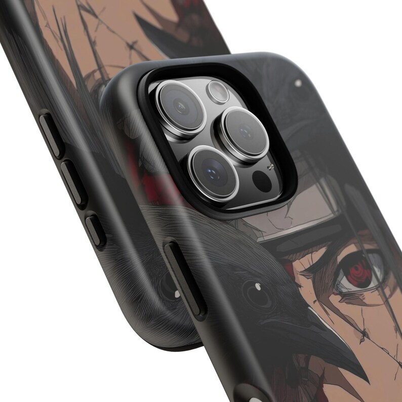 Itachi Uchiha Raven Portrait Phone Case | Tough Case - Etsy