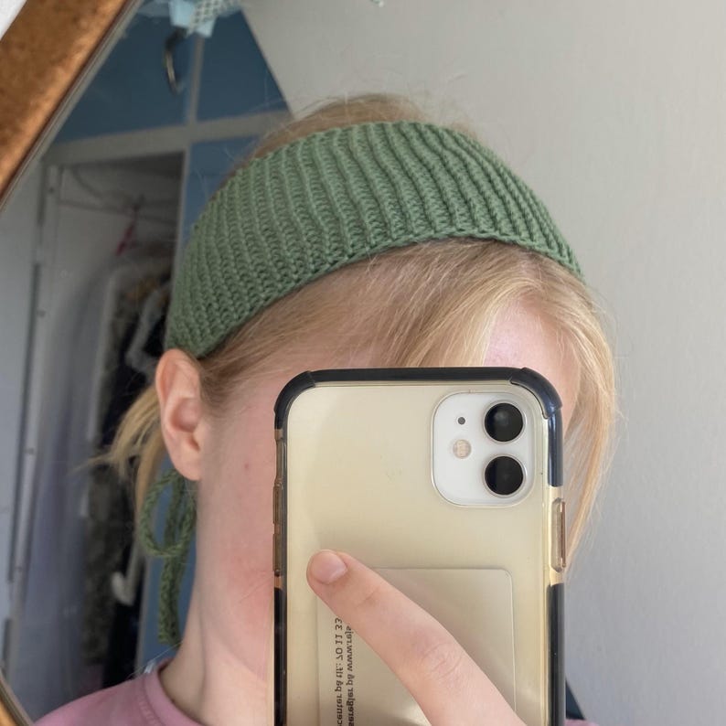 Nanna Headband Knitting Pattern: Easy Garter Stitch (PDF Pattern) - Etsy