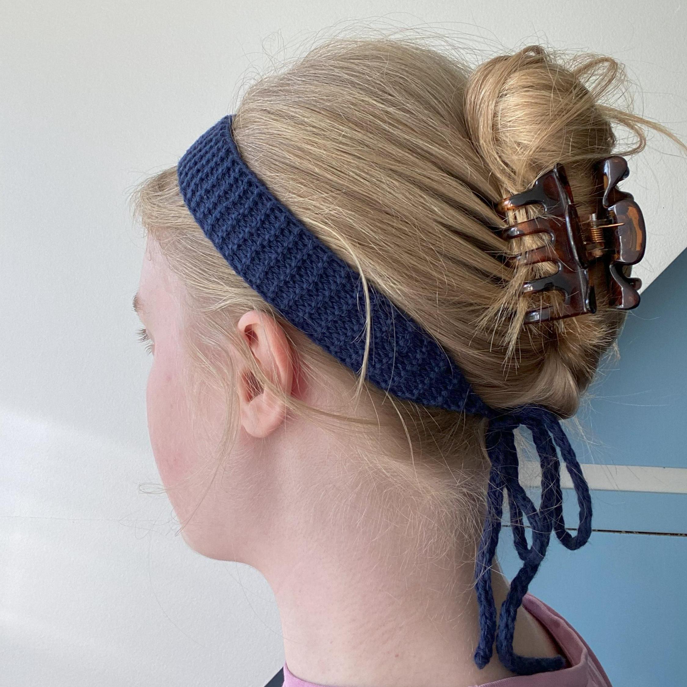 Headband Knitting Pattern - Nanna Headband - Super Easy Garterstitch ...