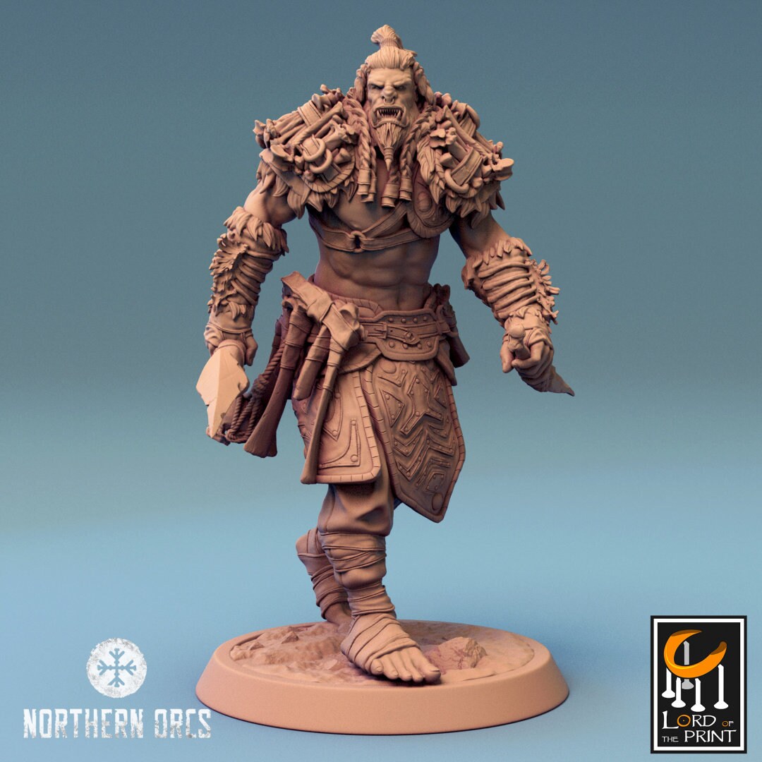 Northern Orcs Infantry Pack by Rescale Miniatures Dungeons and Dragons ...