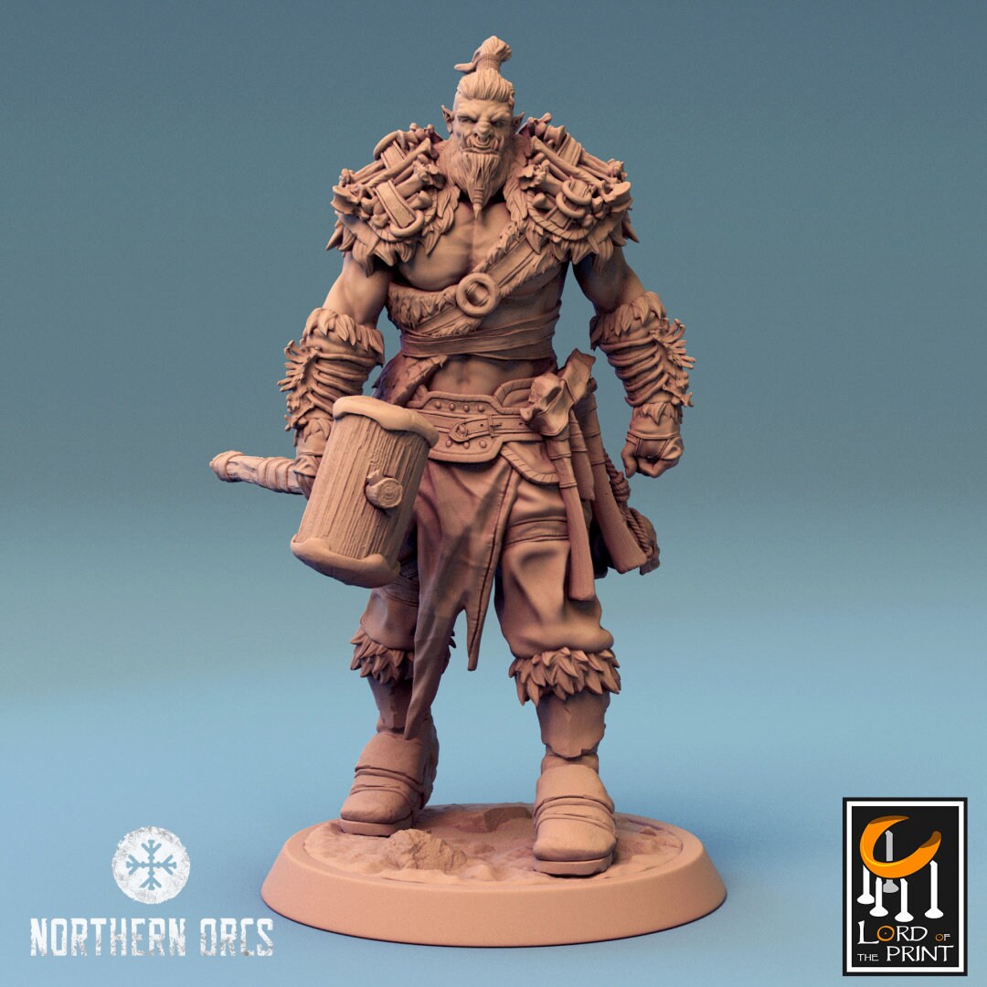 Northern Orcs Infantry Pack by Rescale Miniatures Dungeons and Dragons ...