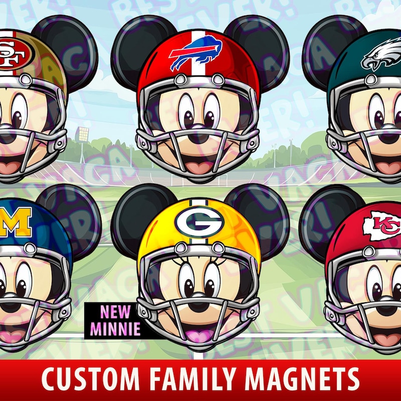 Mickey Head College - Etsy