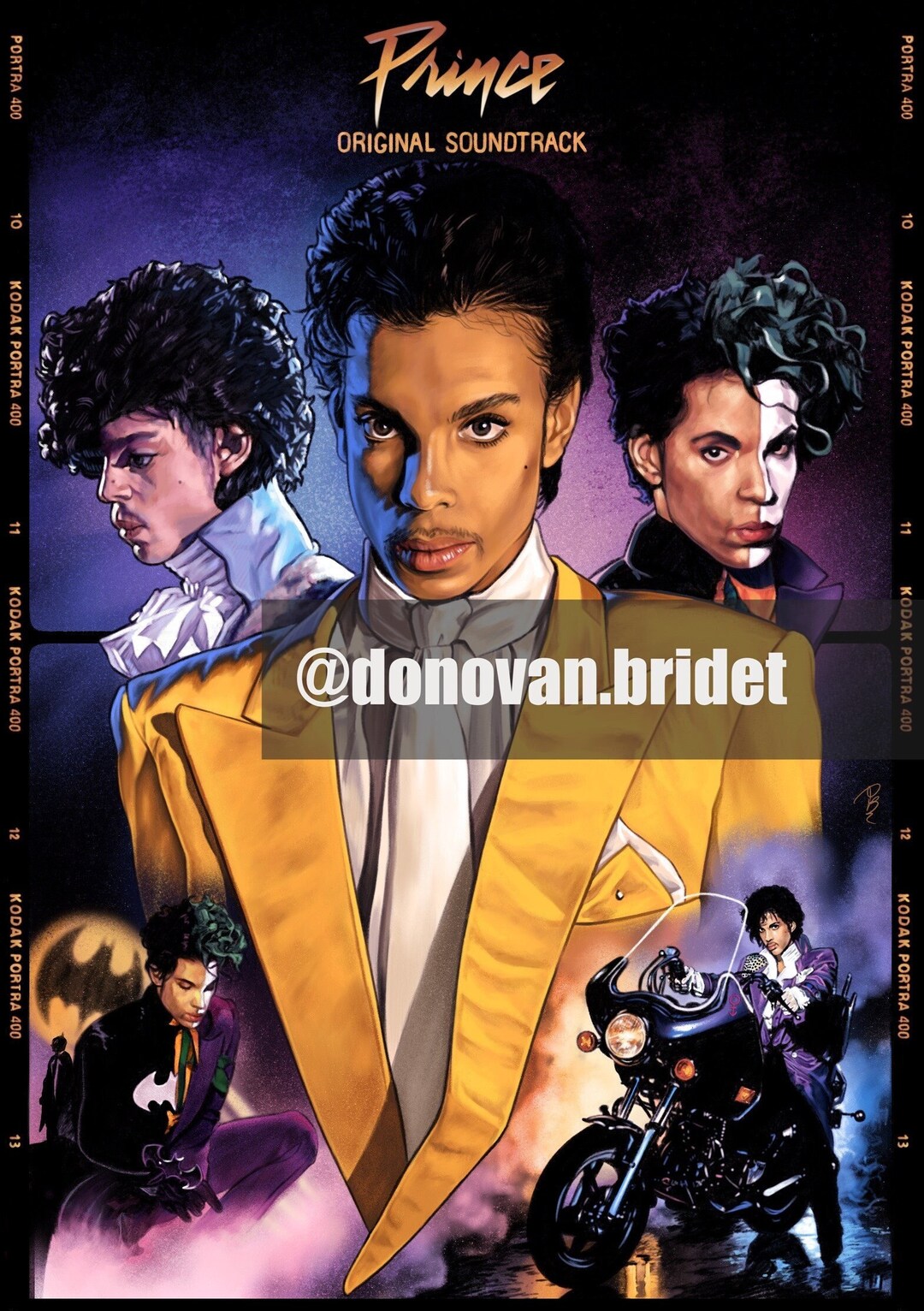 Prince Original Soundtrack Poster Concept - Etsy