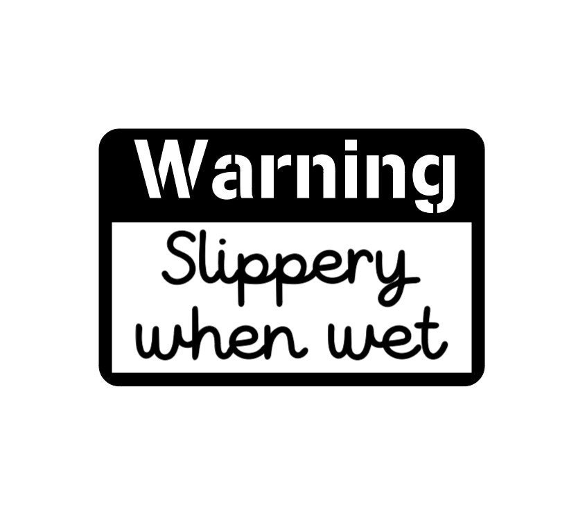 Warning Slippery When Wet SVG JPG PNG Shirt Underwear Sexy - Etsy