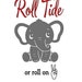 Roll Tide Alabama Roll Tide or Roll on Baby Elephant Football SVG PNG ...