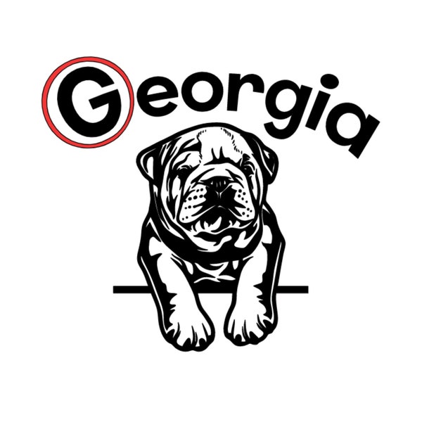 Georgia Bulldog - Etsy