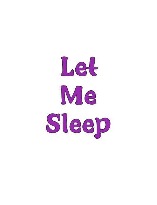 Let Me Sleep SVG JPG PNG Shirt Pajamas Infusible Ink Vinyl - Etsy