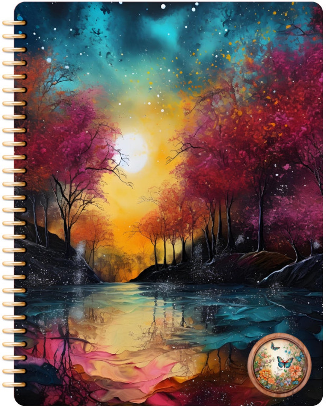 Introducing the Perfect 4-subject Notebook: an Exceptional - Etsy