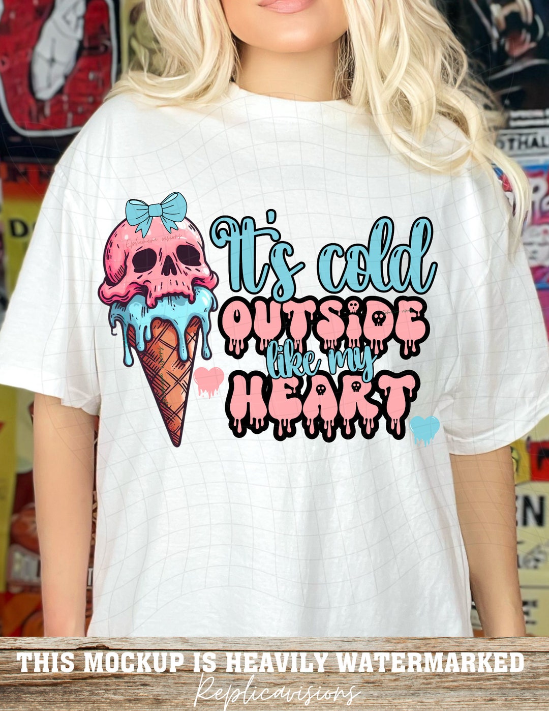 Cold Like My Heart Png, Skull PNG, Christmas Png, Shirt Png, Digital ...