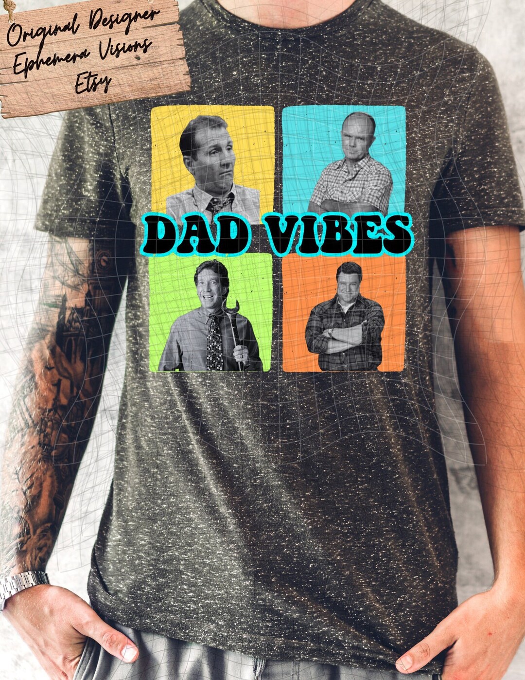 DAD Vibes, 90s Dad Vibes, PNG, Nostalgia, Digital Download, Retro ...