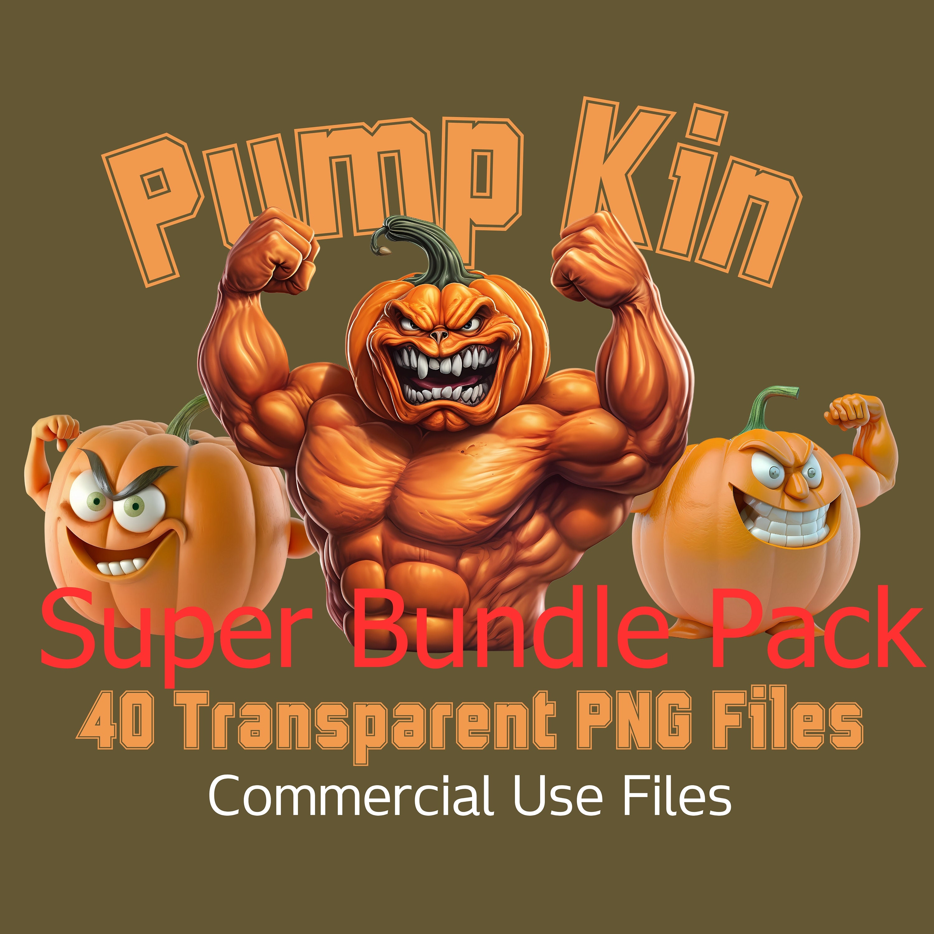 Pump Kin PNG, Lifting Pumpkin PNG, Funny Halloween PNG, Commercial Use ...