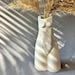 Abstract Female Body Vase for Dry Dried Flowers, Nordic Minimalist ...