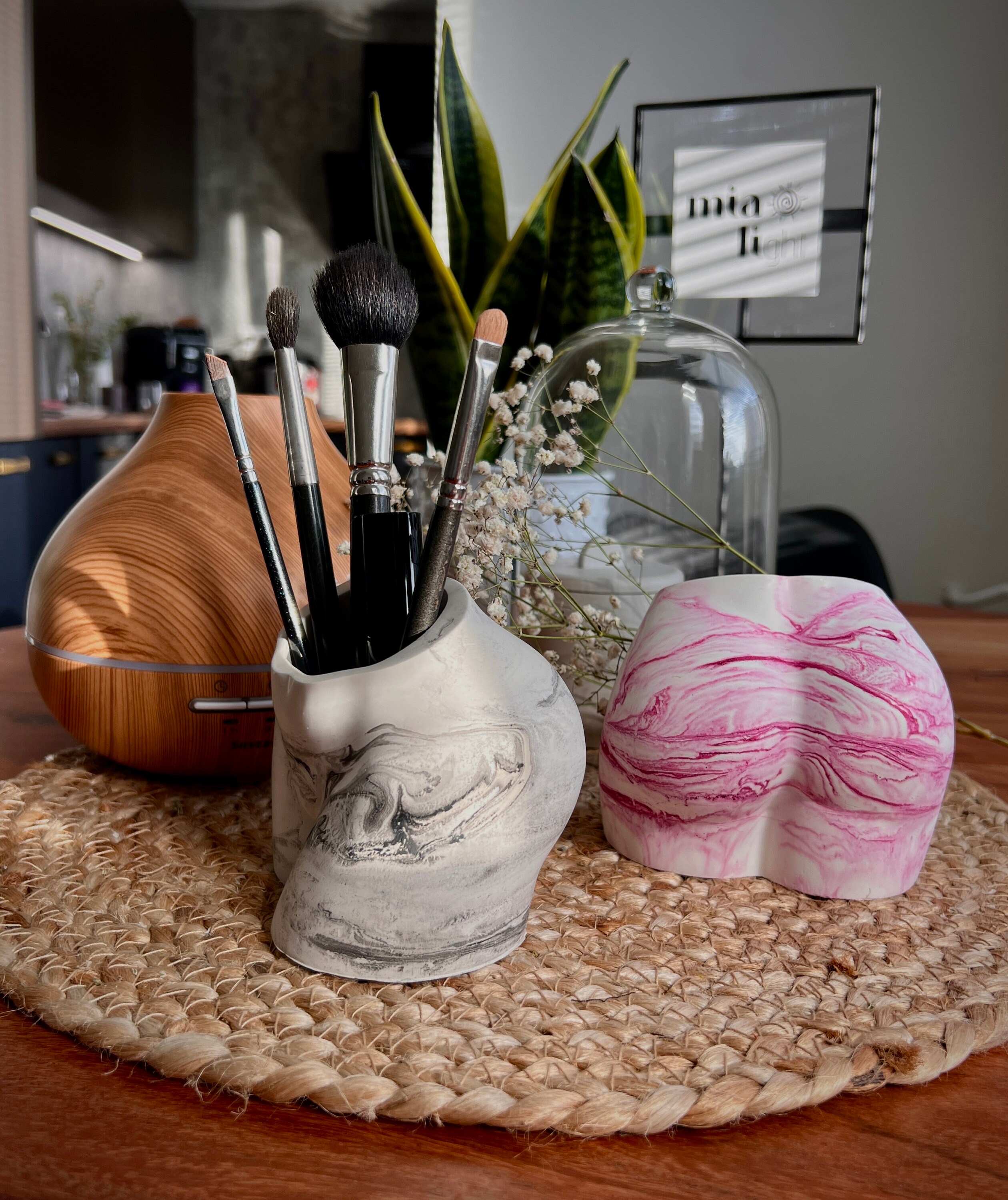 Female Body Booty Vase for Dry Dried Flowers, Woman Body Sculpture ...