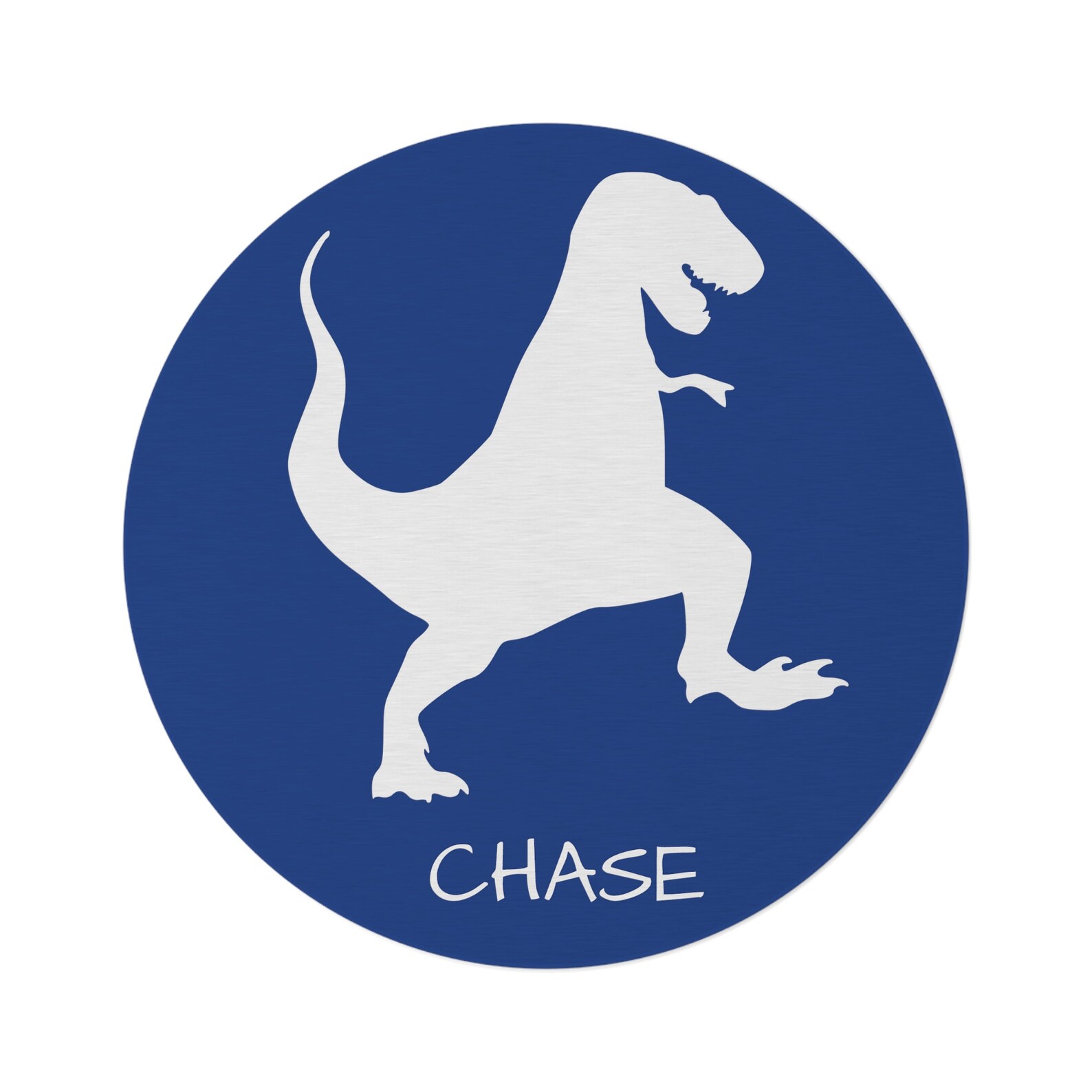 Personalized T-rex Kids Circle Rug - Etsy
