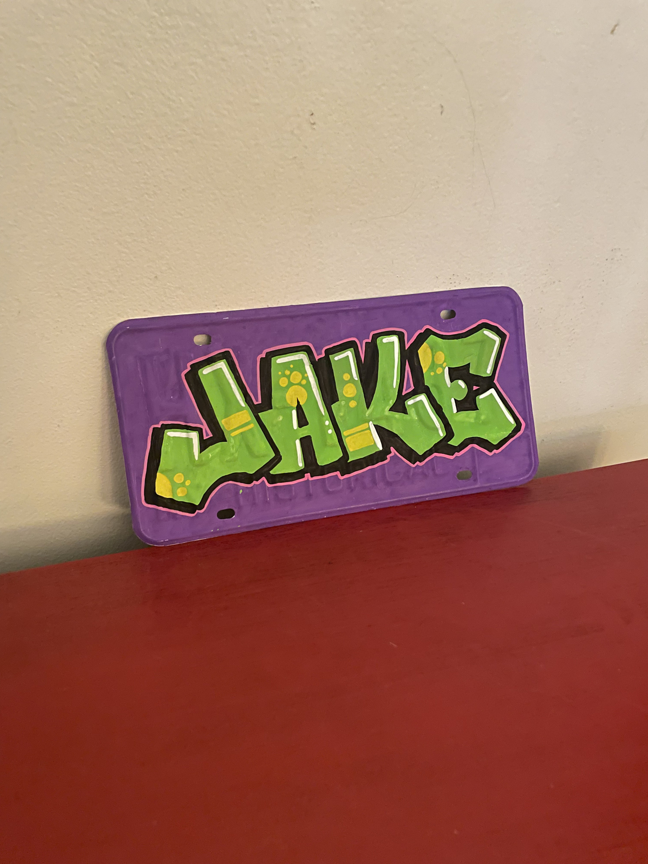 Jake In Bubble Letters