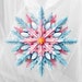 Pastel Snowflake Clipart, 10 High Quality PNG, Digital Download, PNG ...
