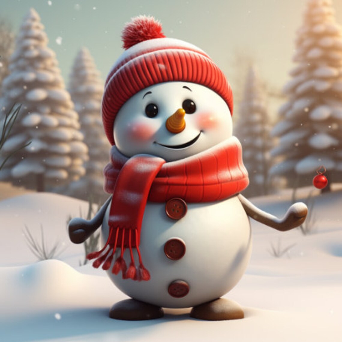 Young Snowman Clipart, 12 High Quality PNG, Digital Download, Card ...