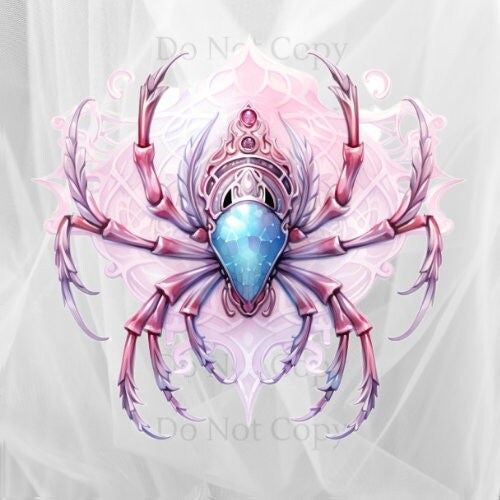 Halloween Spider Clipart PNG Set, 16 Halloween Clipart, Commercial Use ...