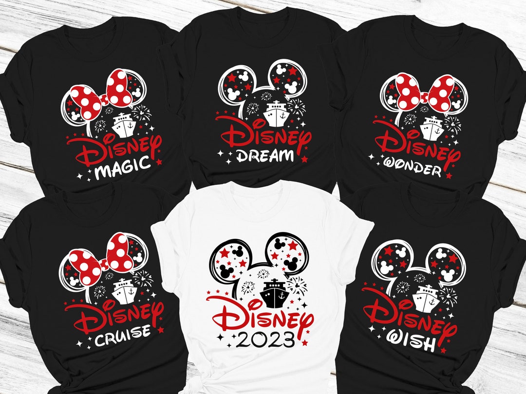 Custom Disney Cruise Family Vacation Shirt, Disney Birthday Squad Shirt ...