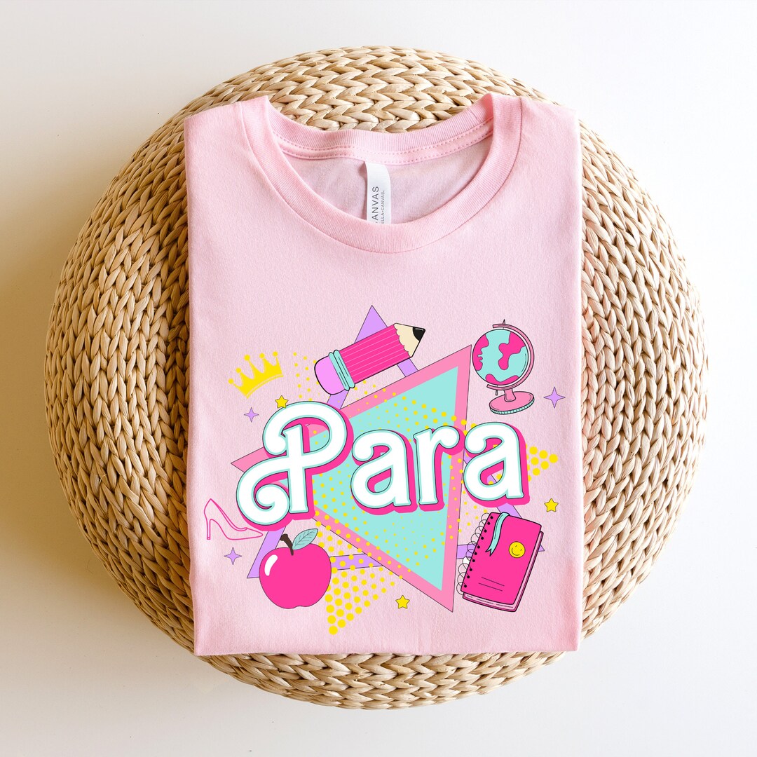 Para Shirt Paraprofessional Shirts Para Gifts Para Professional Teacher ...