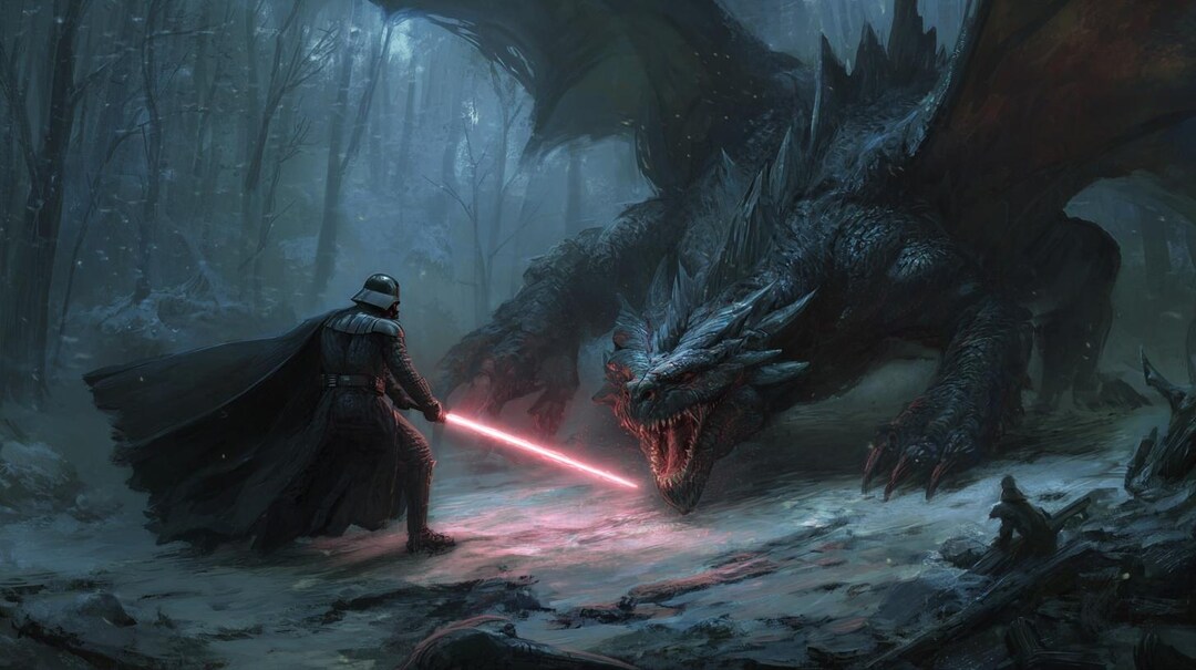 The Sith and the Dragon. - Etsy