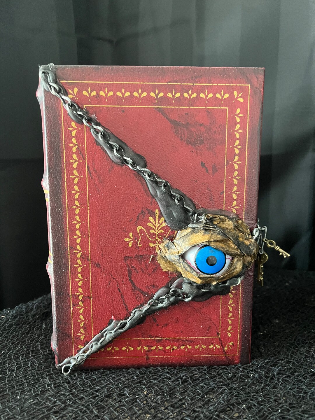 Halloween Book/evil Eye Book - Etsy