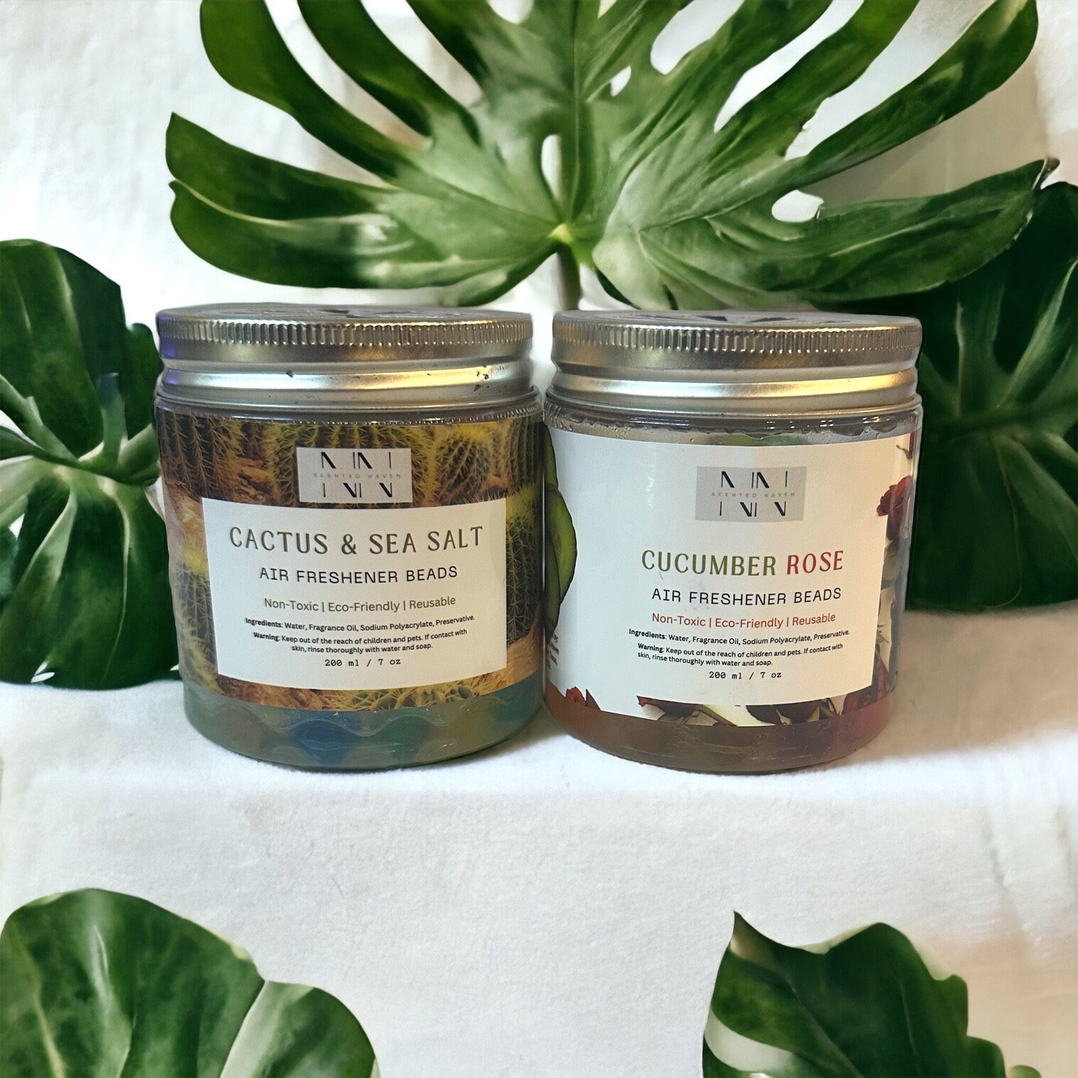 Cucumber Rose & Cactus Sea Salt Air Freshener Beads | Water Beads ...