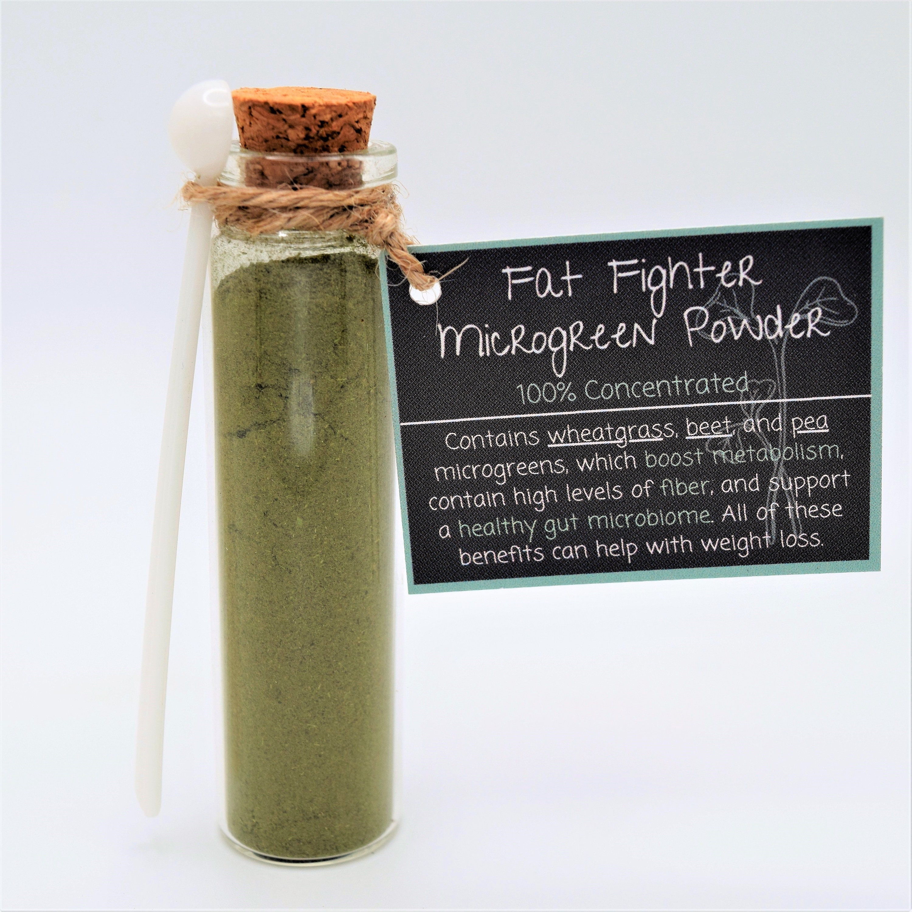 Microgreen Supplement Powder MIXES Concentrated, 1/8 Tsp Serving, One ...