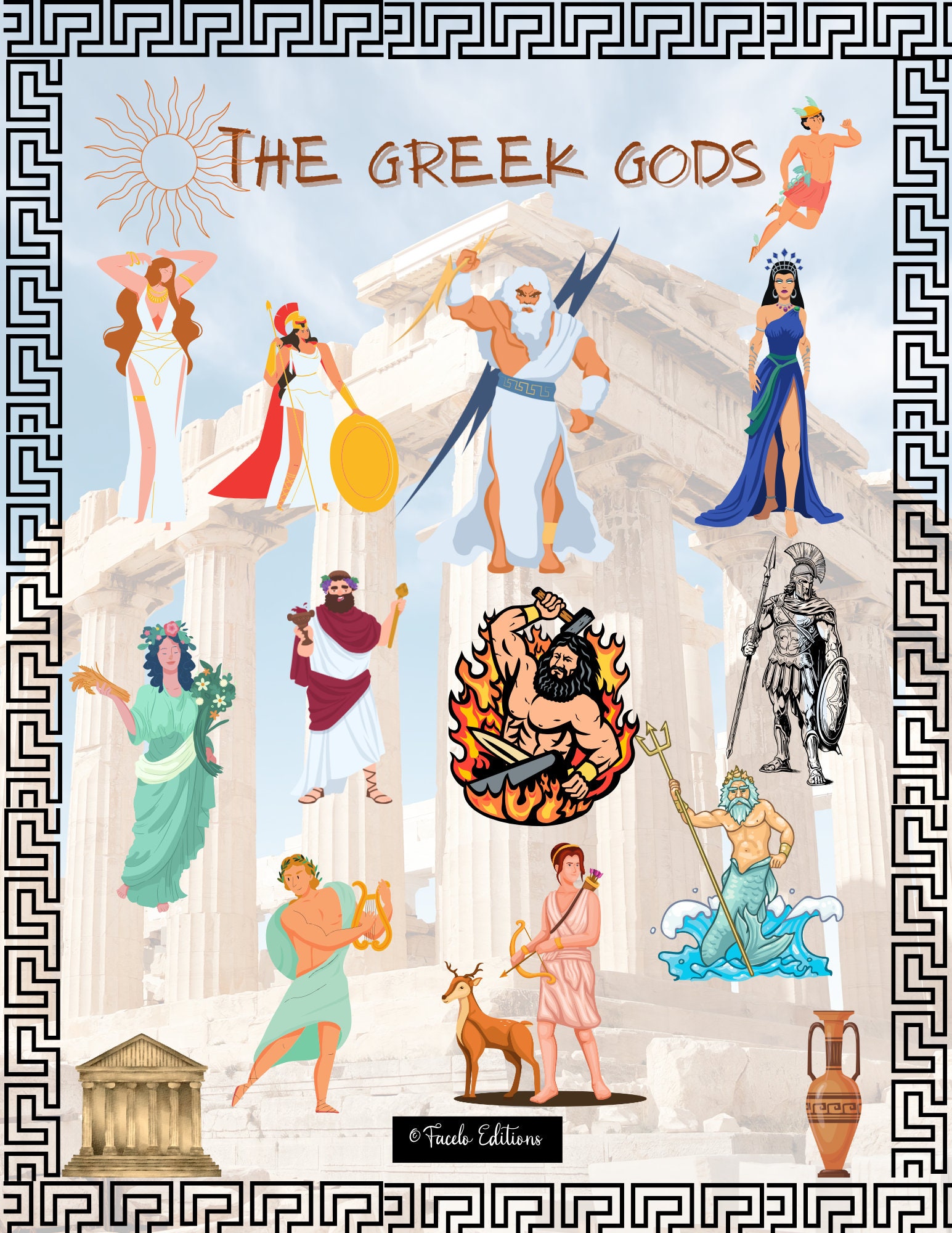 Explore Ancient Greece With Printable Games, Trivia and Worksheets ...