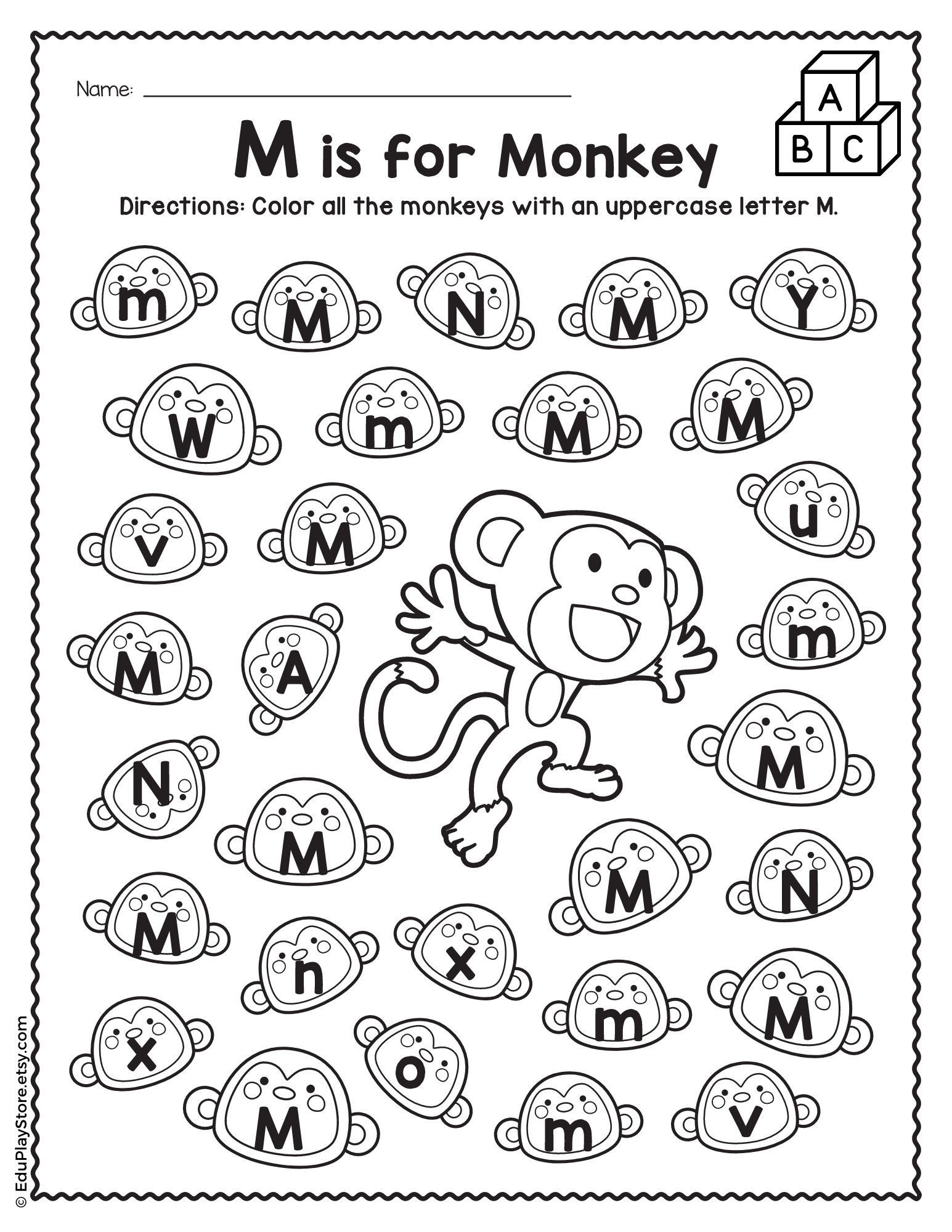 Discover the Letter Hunt : Engaging Alphabet Recognition Activity for ...