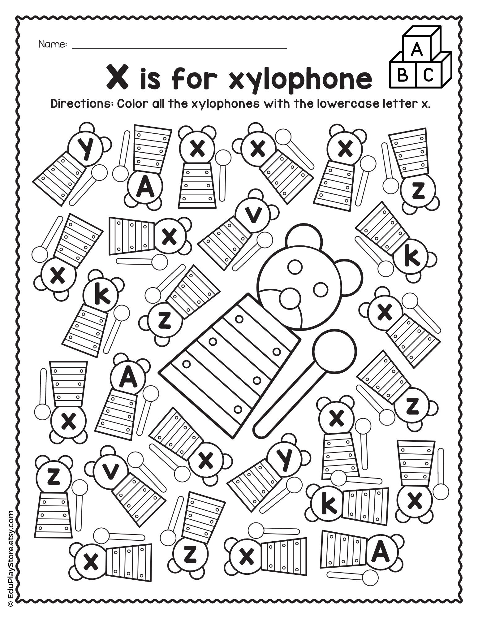 Discover the Letter Hunt : Engaging Alphabet Recognition Activity for ...