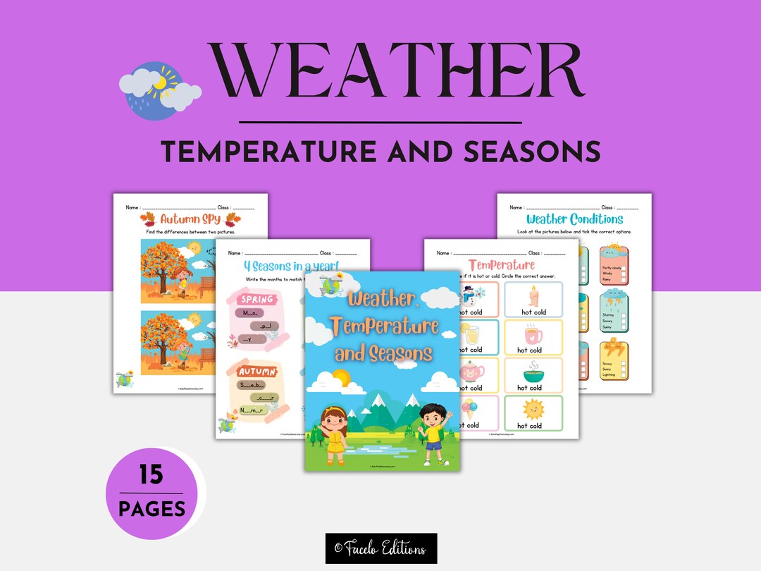 Solar System and Planets Worksheets | 8.5x11 PDF Printable - Etsy