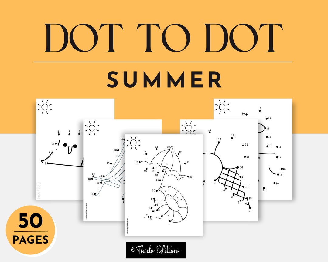 Therapeutic Dot-to-dot Coloring : Printable Puzzle for - Etsy