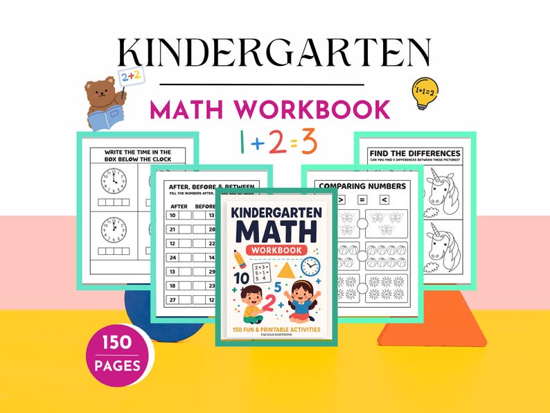 Preschool and Kindergarten Math Worksheets | Counting, Addition, Early ...