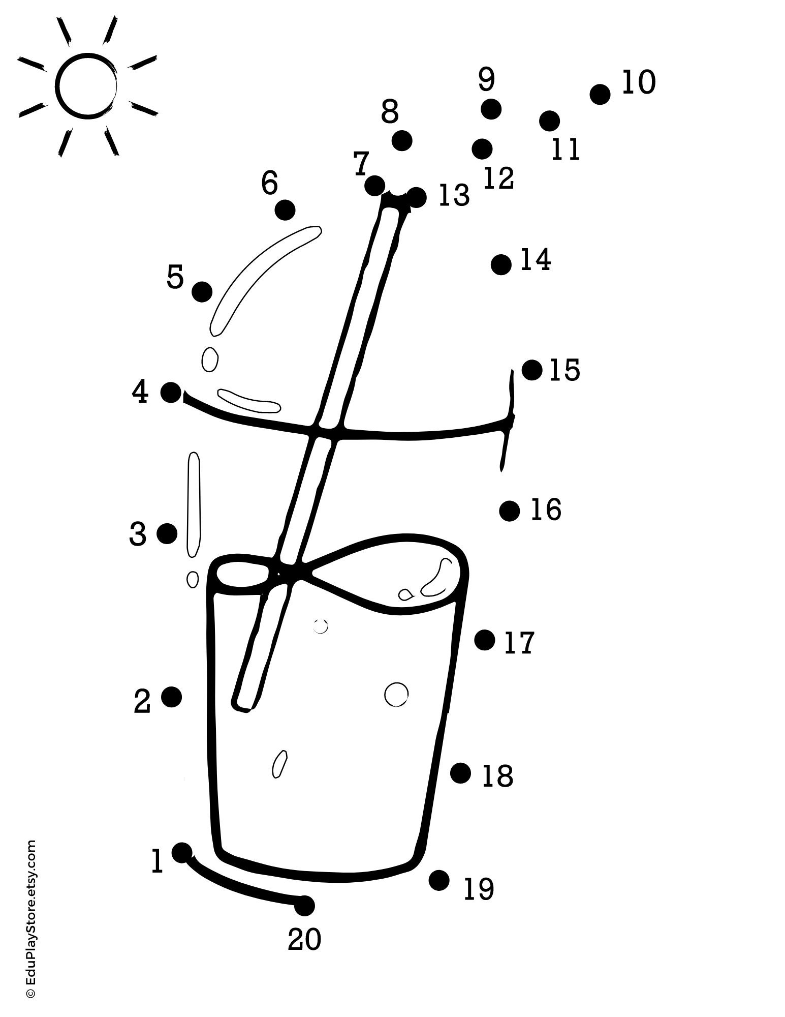 Therapeutic Dot-to-dot Coloring : Printable Puzzle for Mindfulness ...