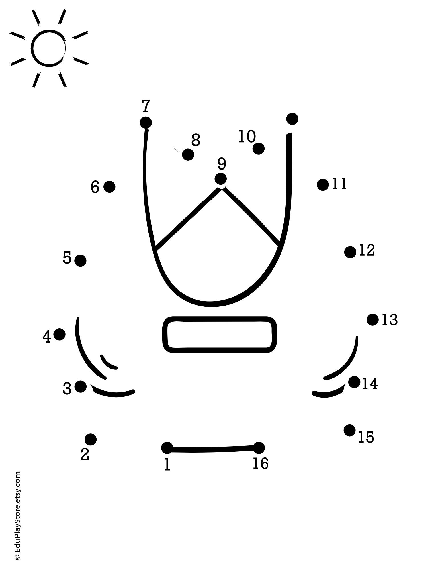 Therapeutic Dot-to-dot Coloring : Printable Puzzle for Mindfulness ...