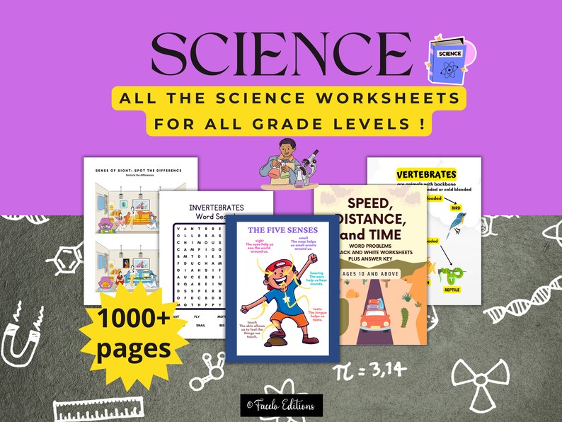 Earth Science Worksheets for Grades 3-4 | Interactive Kids Activities ...