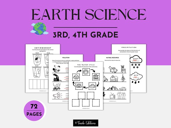 Earth Science Printable Worksheets