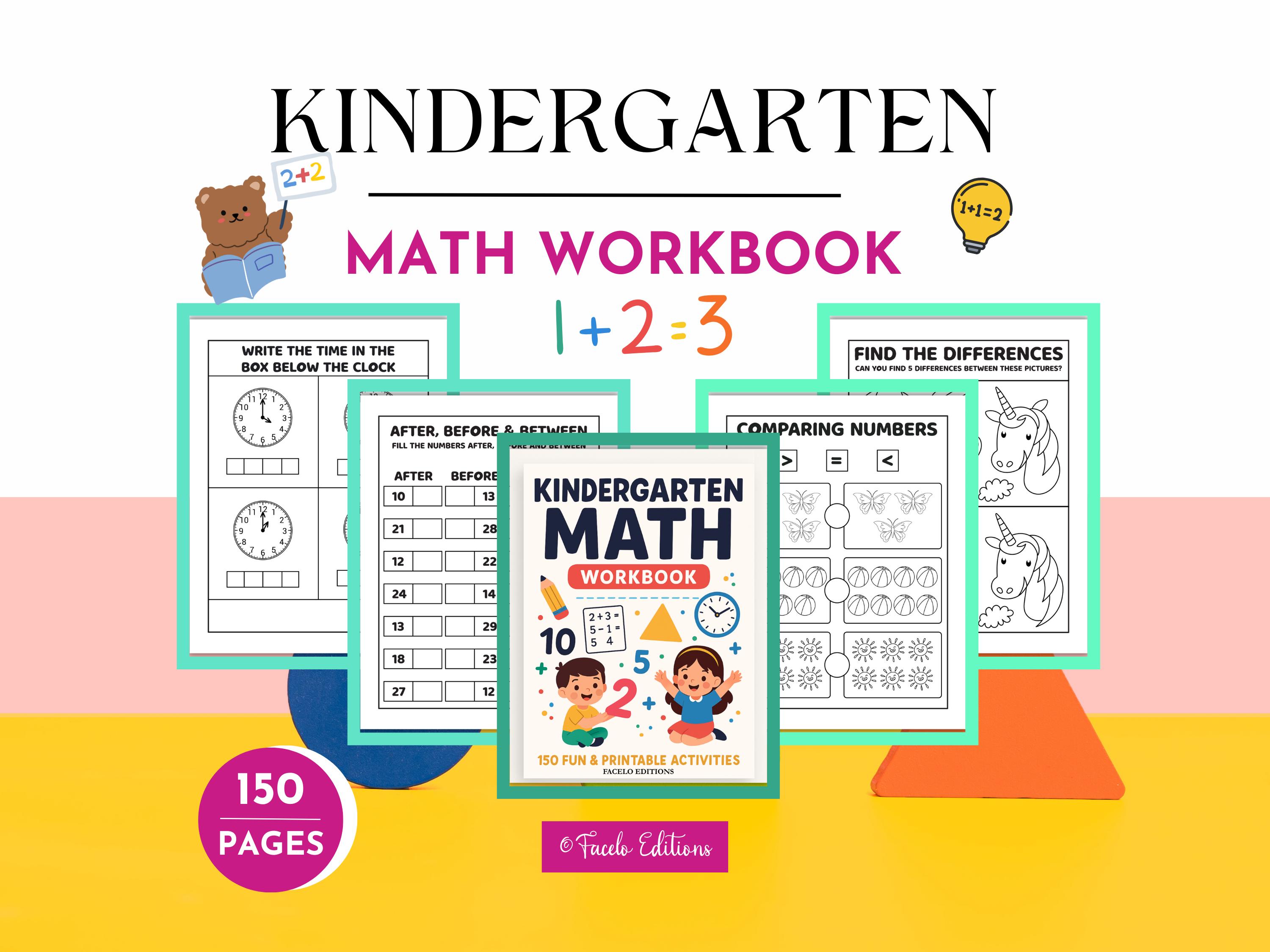 Preschool and Kindergarten Math Worksheets | Counting, Addition, Early ...