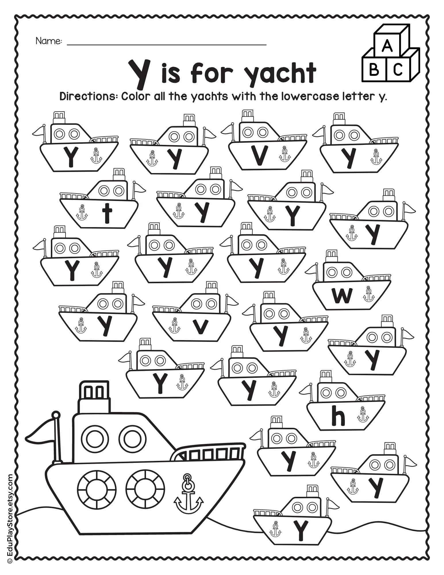 Discover the Letter Hunt : Engaging Alphabet Recognition Activity for ...