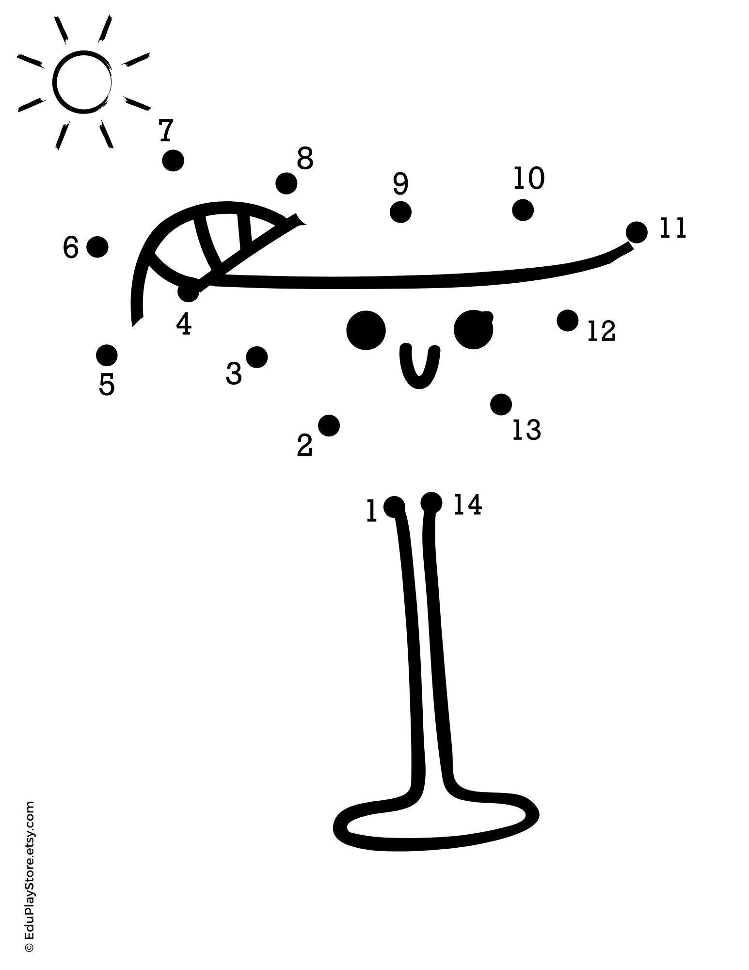 Therapeutic Dot-to-dot Coloring : Printable Puzzle for Mindfulness ...