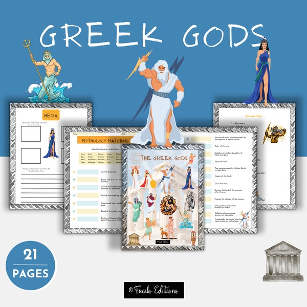Greek Gods - Etsy
