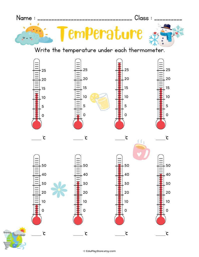 Solar System and Planets Worksheets | 8.5x11 PDF Printable - Etsy