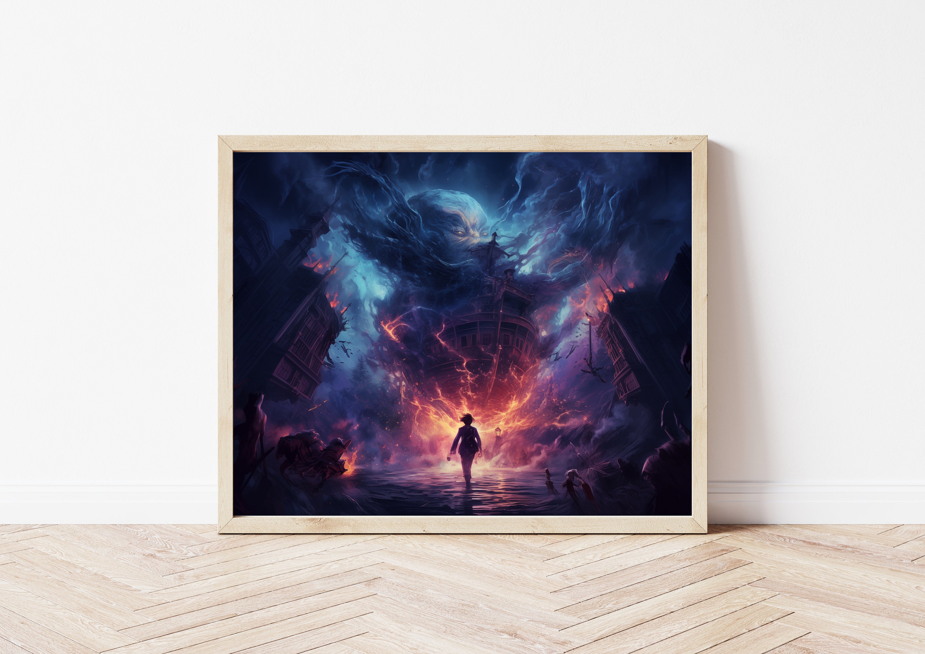 The Limbo Boat Poster Fantasy Fan-art Format A3 48x33cm other Format ...