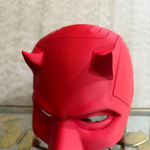 Daredevil Mask, Realistic Halloween Mask, 3D Printed Marvel Cosplay ...