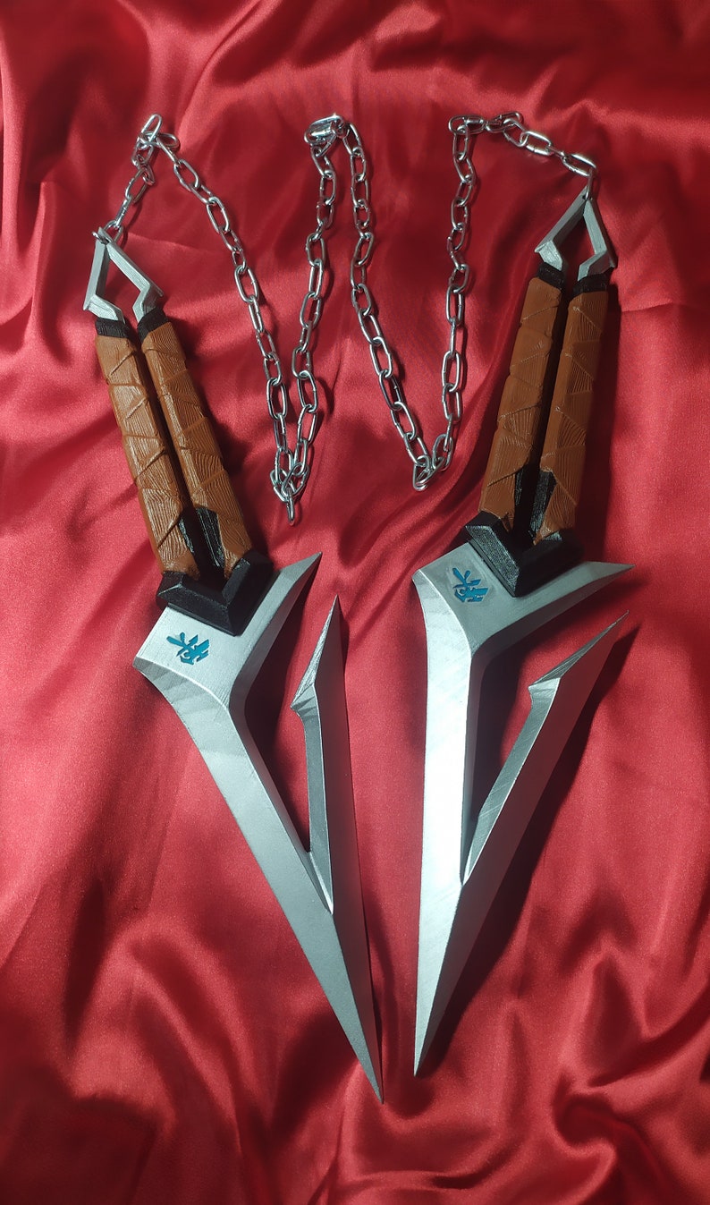 Valorant Kuronami Knife-valorant Kuronami No Yaiba-valorant Cosplay ...