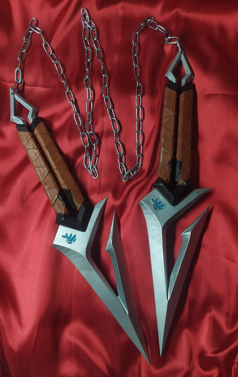 Valorant Kuronami Knife-valorant Kuronami No Yaiba-valorant Cosplay ...