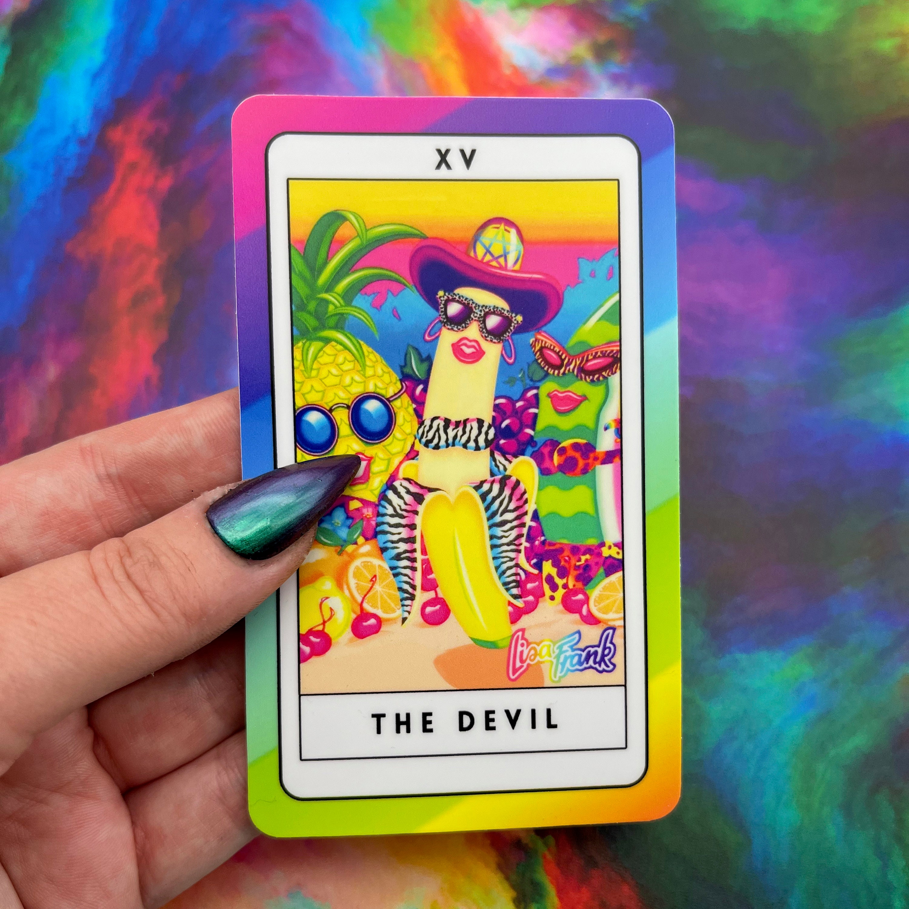 Mystery Stickers 90s Parody Frank Tarot - Etsy
