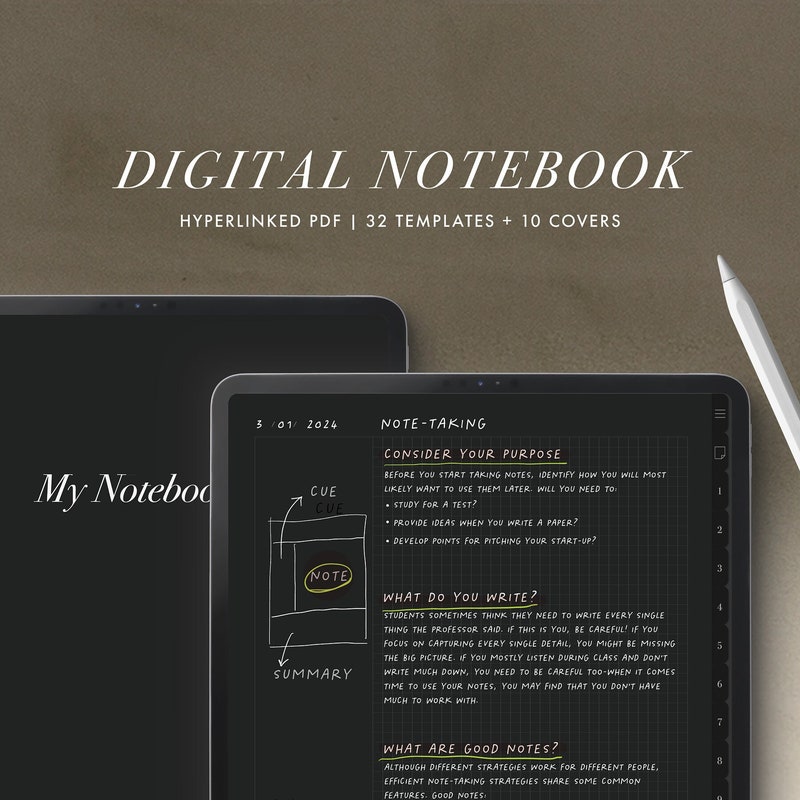iPad Notebook - Etsy