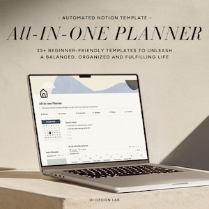 All in One Planner 2024 Notion Template Ultimate Life Planner Notion Aesthetic Template Personal ...